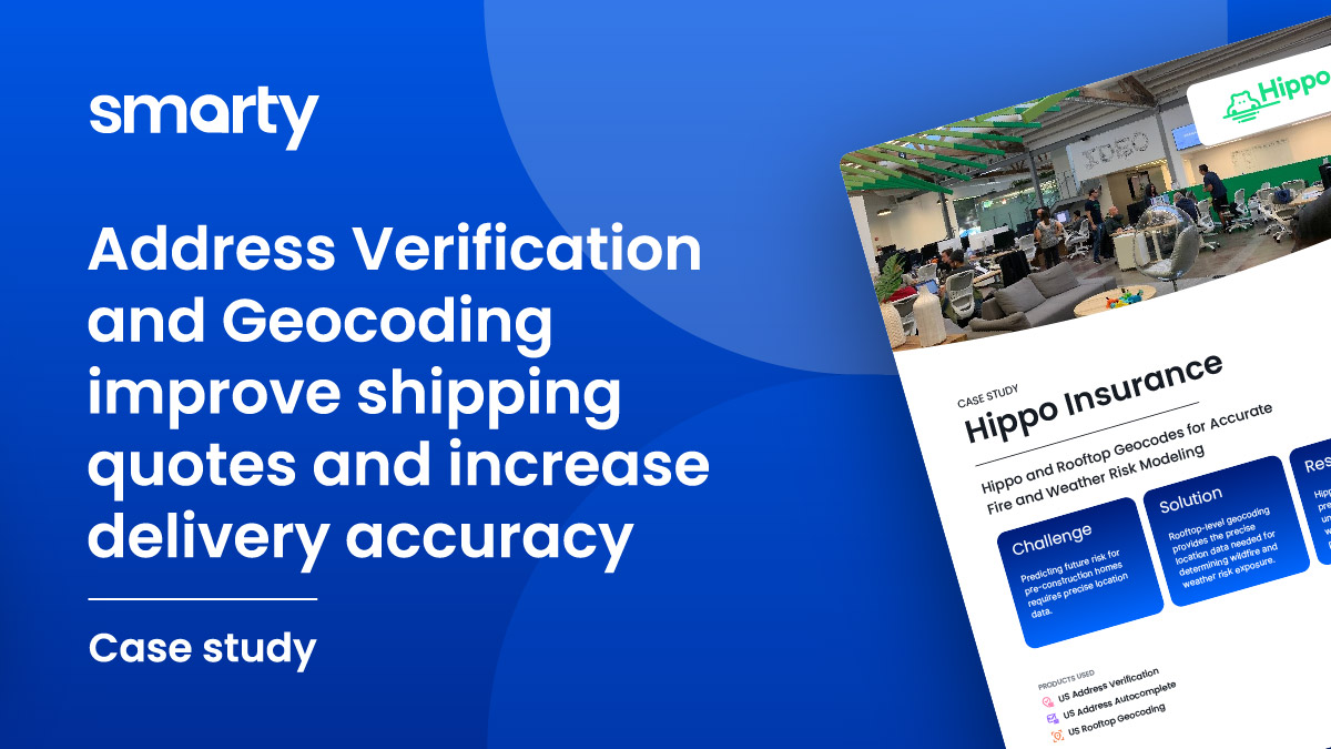 Rooftop geocodes for Hippo's risk modeling