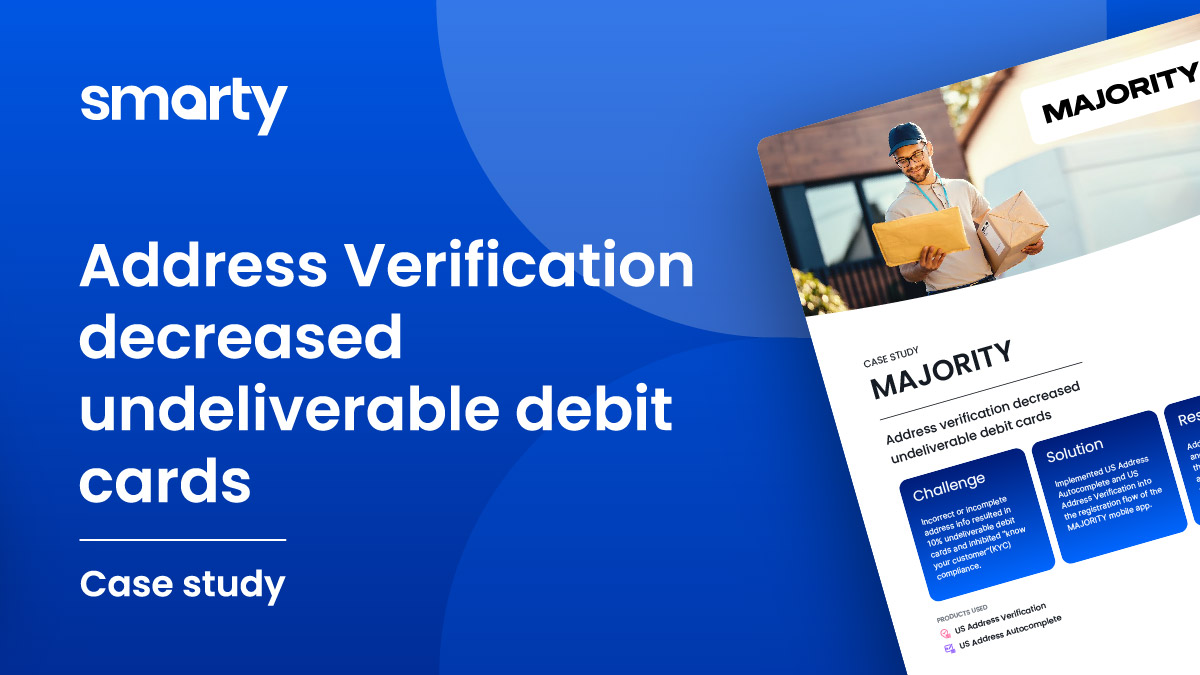 MAJORITY case study: reducing undeliverable debit cards