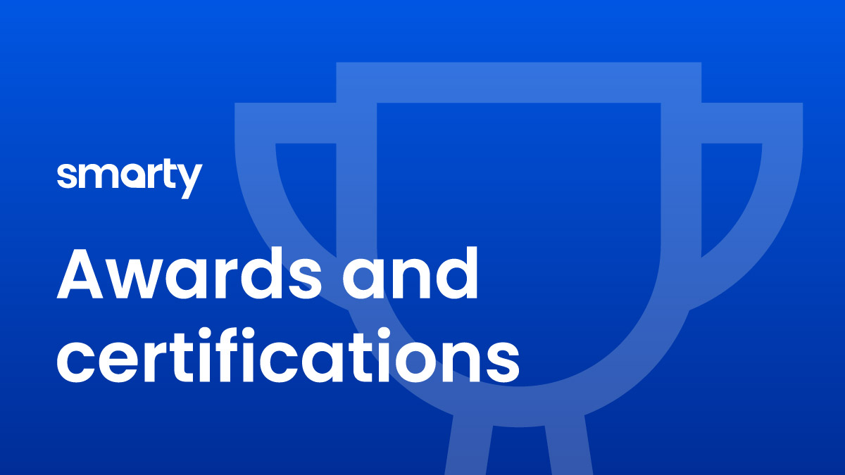 Certifiably-awarded & recognized | Smarty