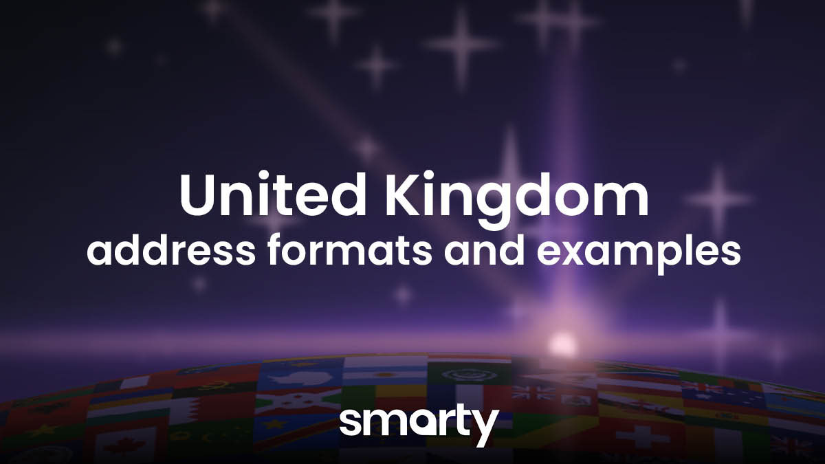 UK address format & UK mailing address examples