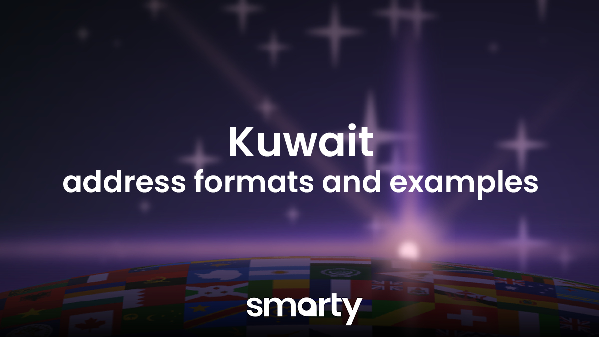 Kuwaiti address format & Kuwaiti mailing address examples