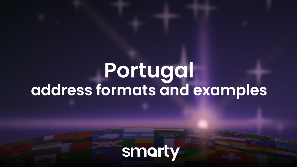 Portugal address format & Portuguese mailing address examples
