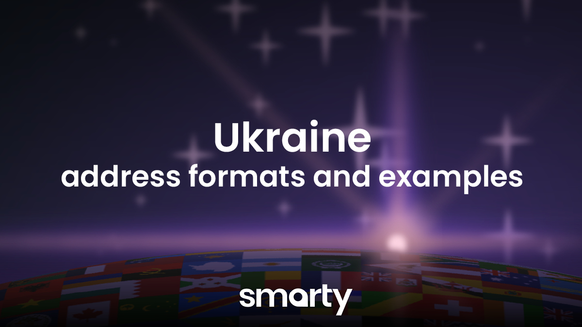 Ukraine address format & Ukrainian mailing address examples